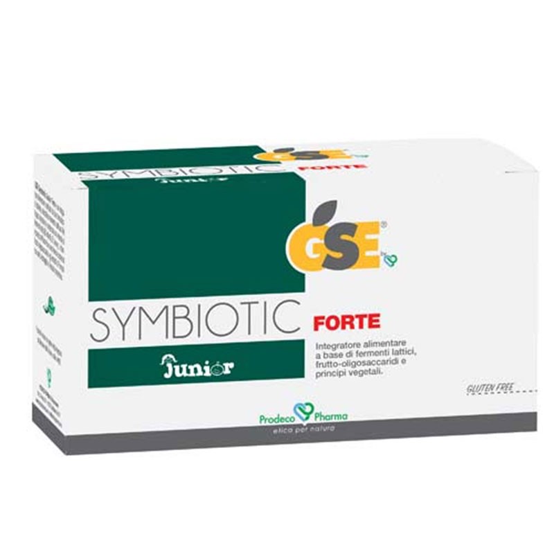 GSE Symbiotic Junior FORTE, 10 Flaconcini monodose con tappo dosatore